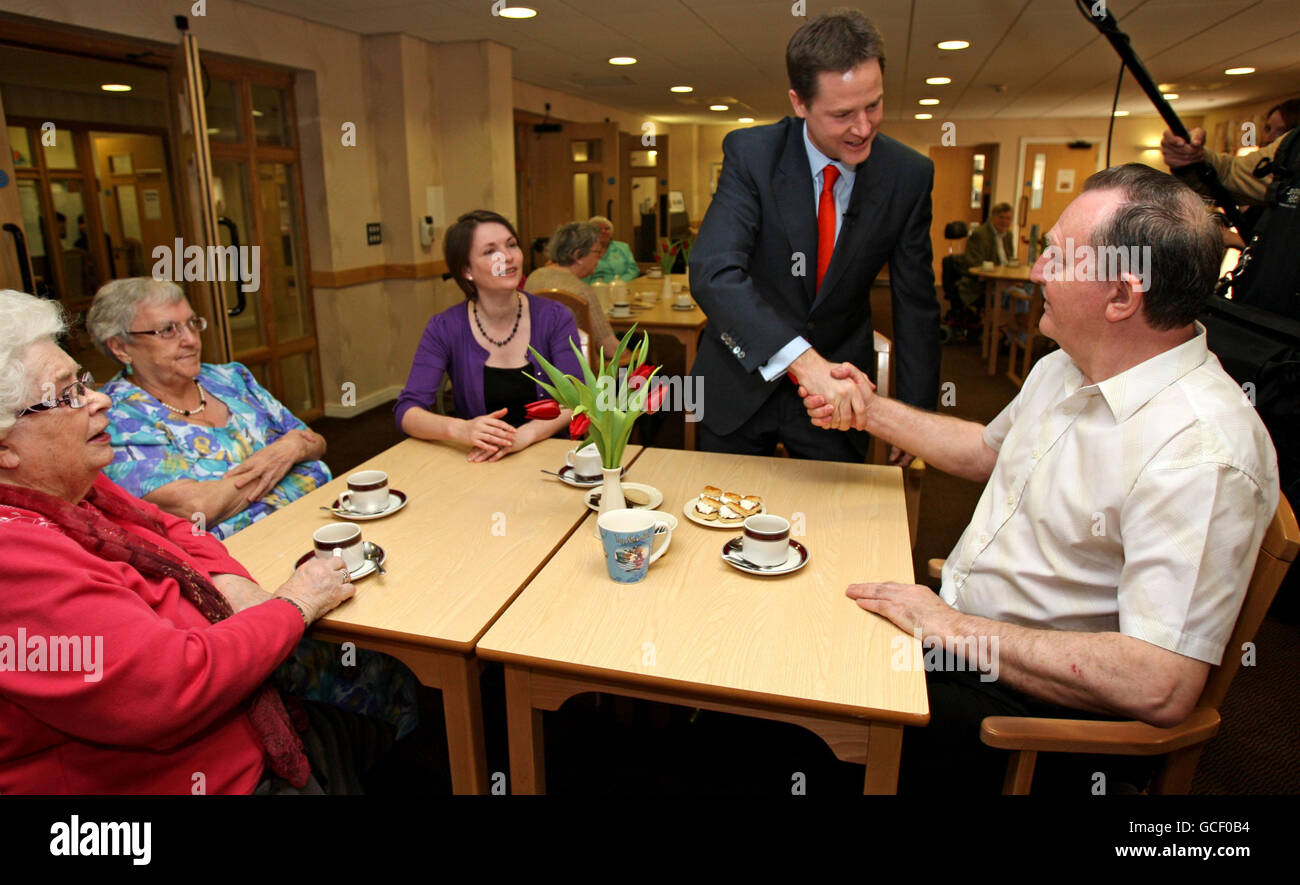 2010 General Election campaign Apr 9th Stock Photo - Alamy