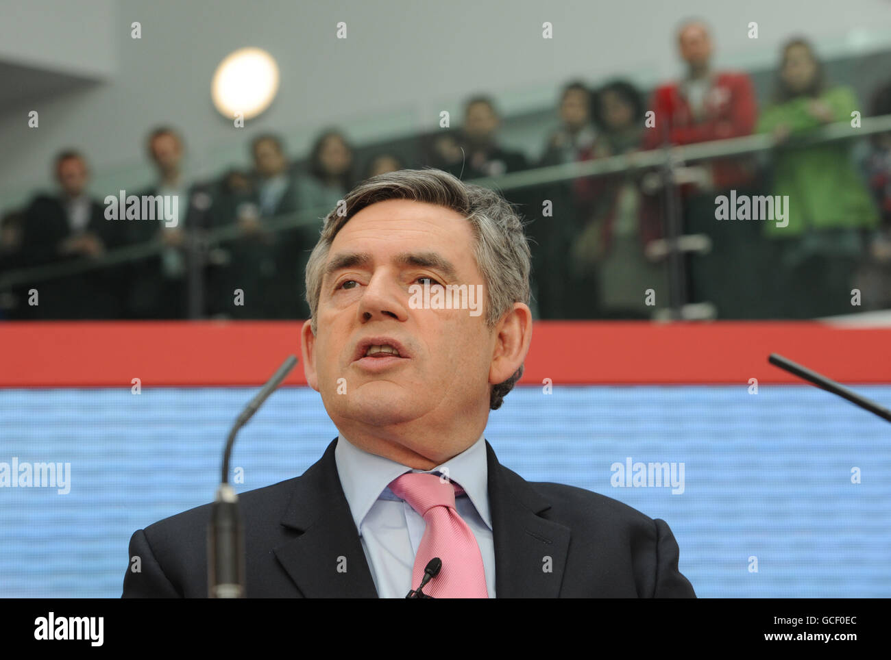 2010 General Election campaign Apr 12th Stock Photo - Alamy