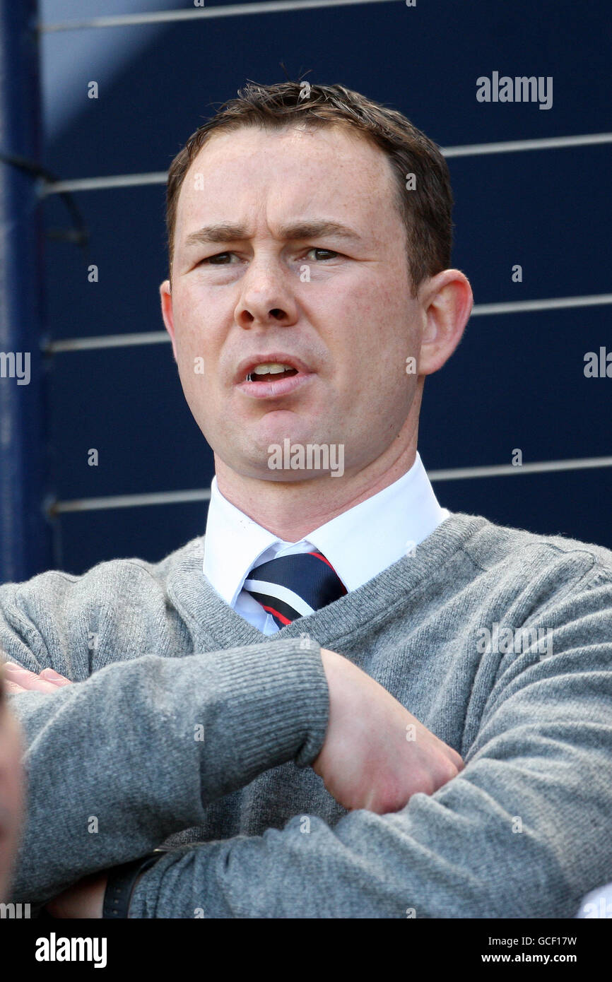 Ross County manager Derek Adams during the Scottish Cup, Semi Final at ...
