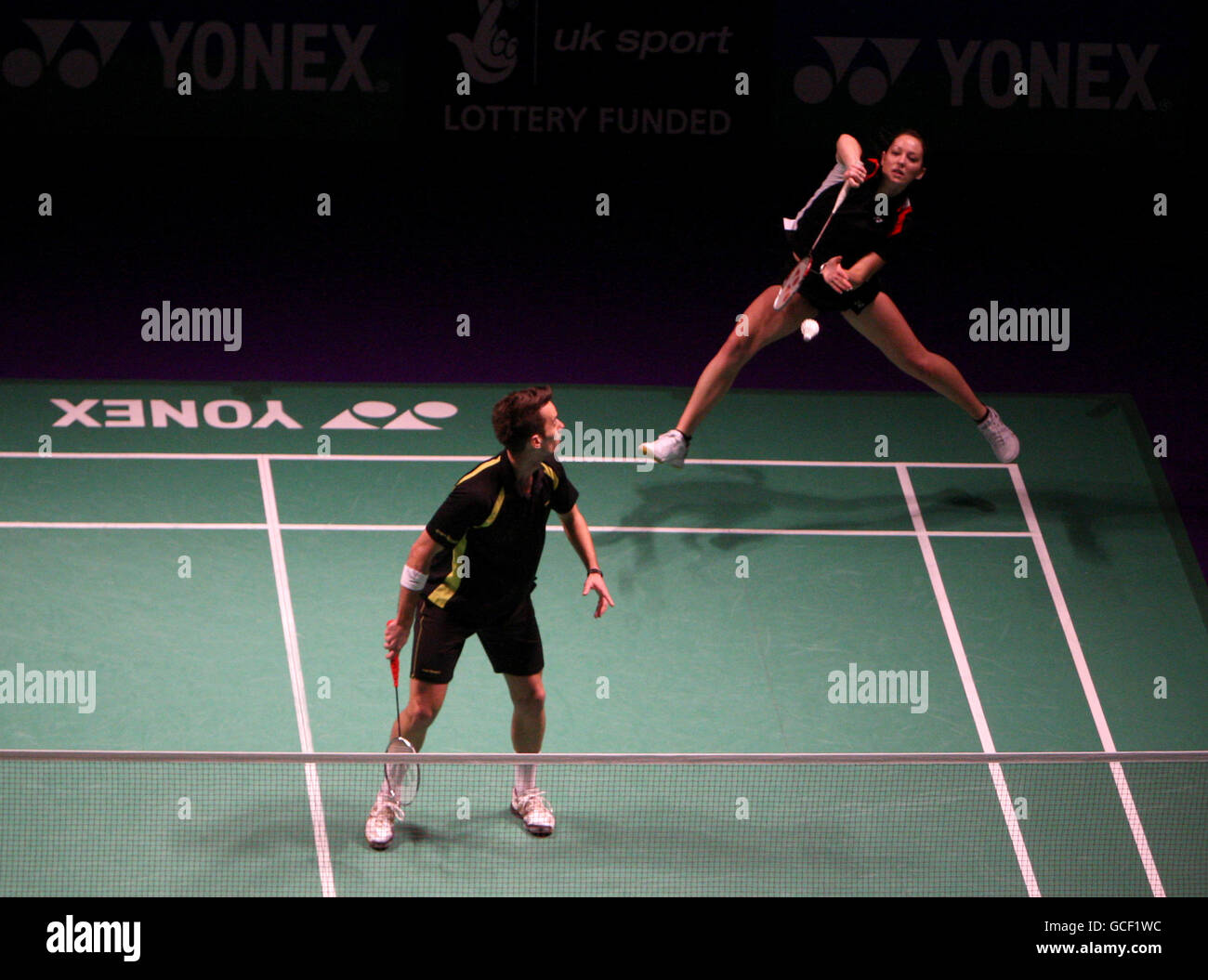 Badminton yonex european badminton championships day two men arena hi ...