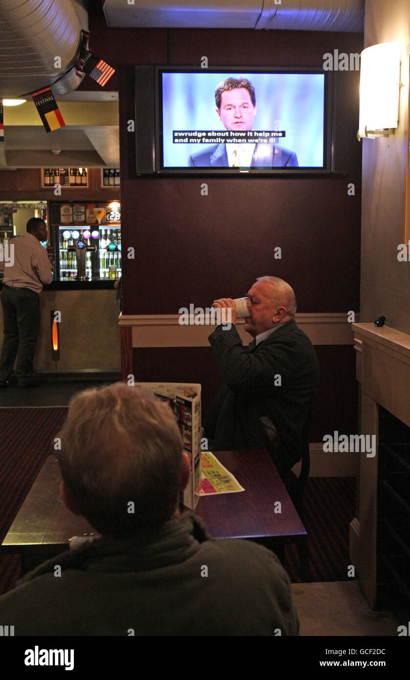 2010 General Election campaign Apr 15th Stock Photo - Alamy