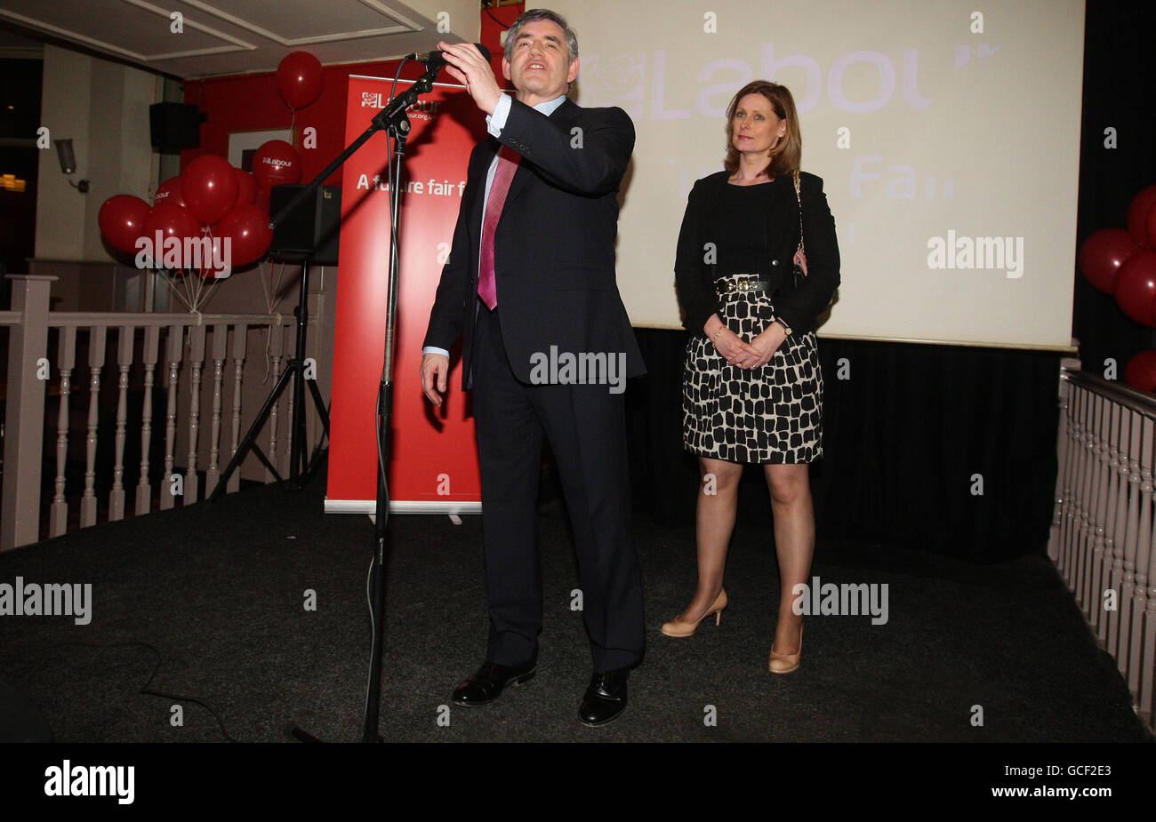 2010 General Election campaign Apr 15th Stock Photo - Alamy