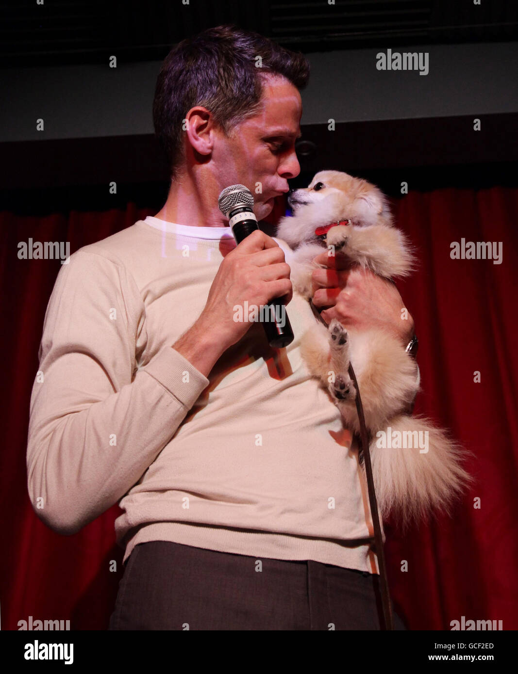 Scott Capurro before he interviews Dame Vivienne Westwood at the Royal ...