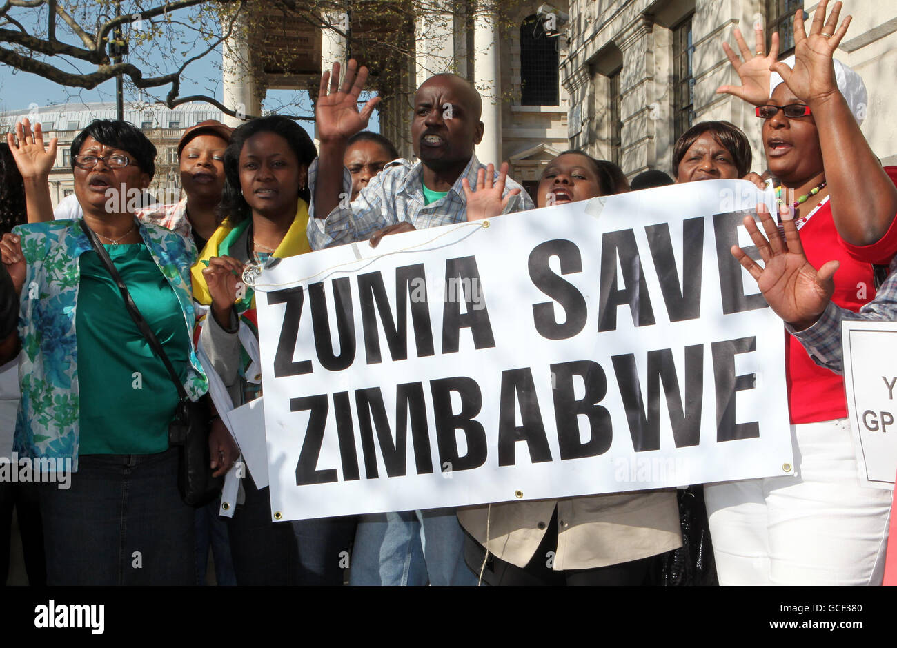 A peaceful demonstration, 'Lights for Freedom', takes place to mark the ...