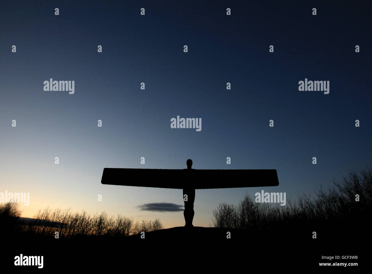 Landmarks - Angel of the North - Gateshead Stock Photo - Alamy