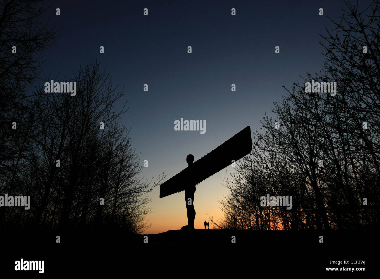 Landmarks - Angel of the North - Gateshead Stock Photo - Alamy