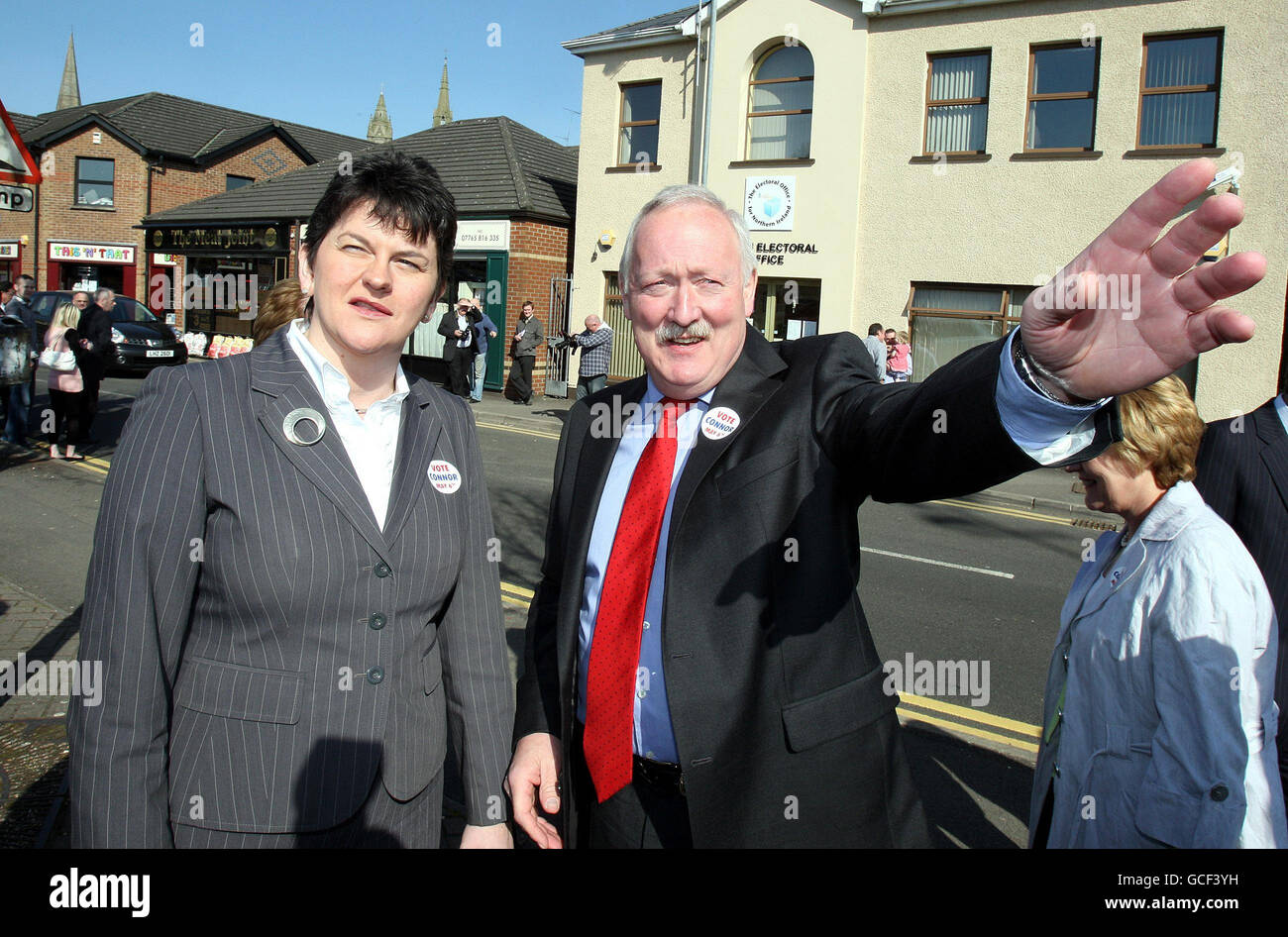 2010 General Election campaign Apr 17th Stock Photo - Alamy