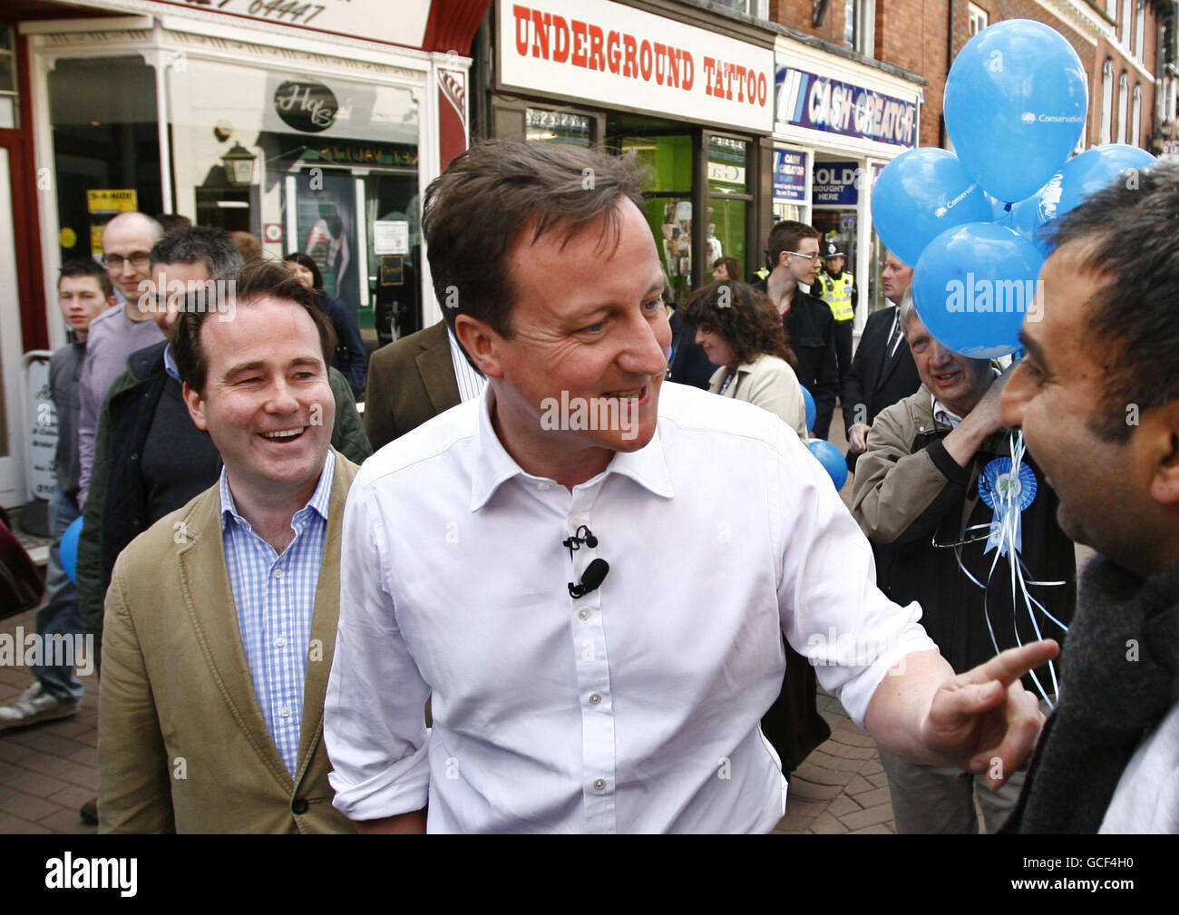 2010 General Election campaign Apr 20th Stock Photo - Alamy