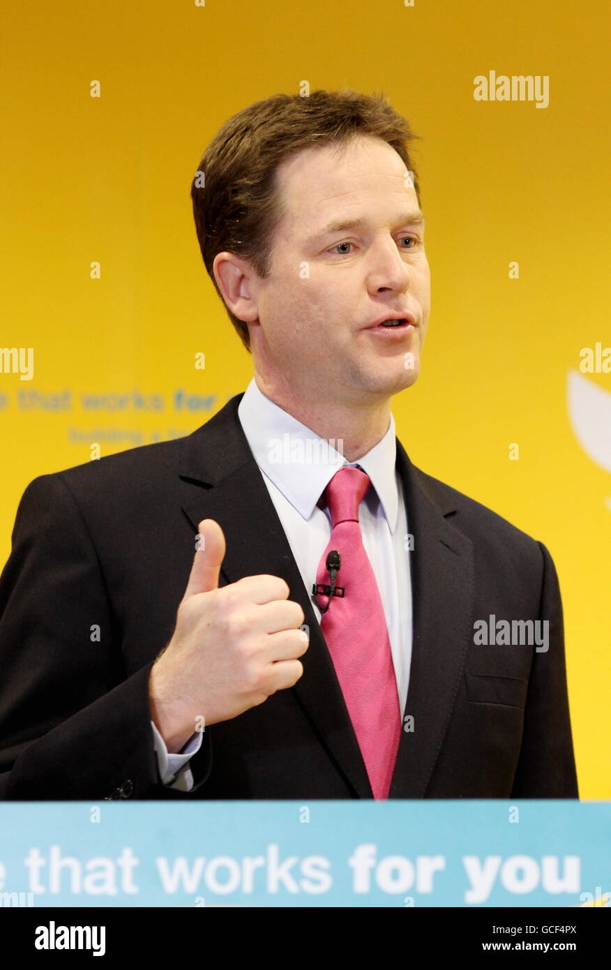 2010 General Election campaign Apr 21st Stock Photo - Alamy