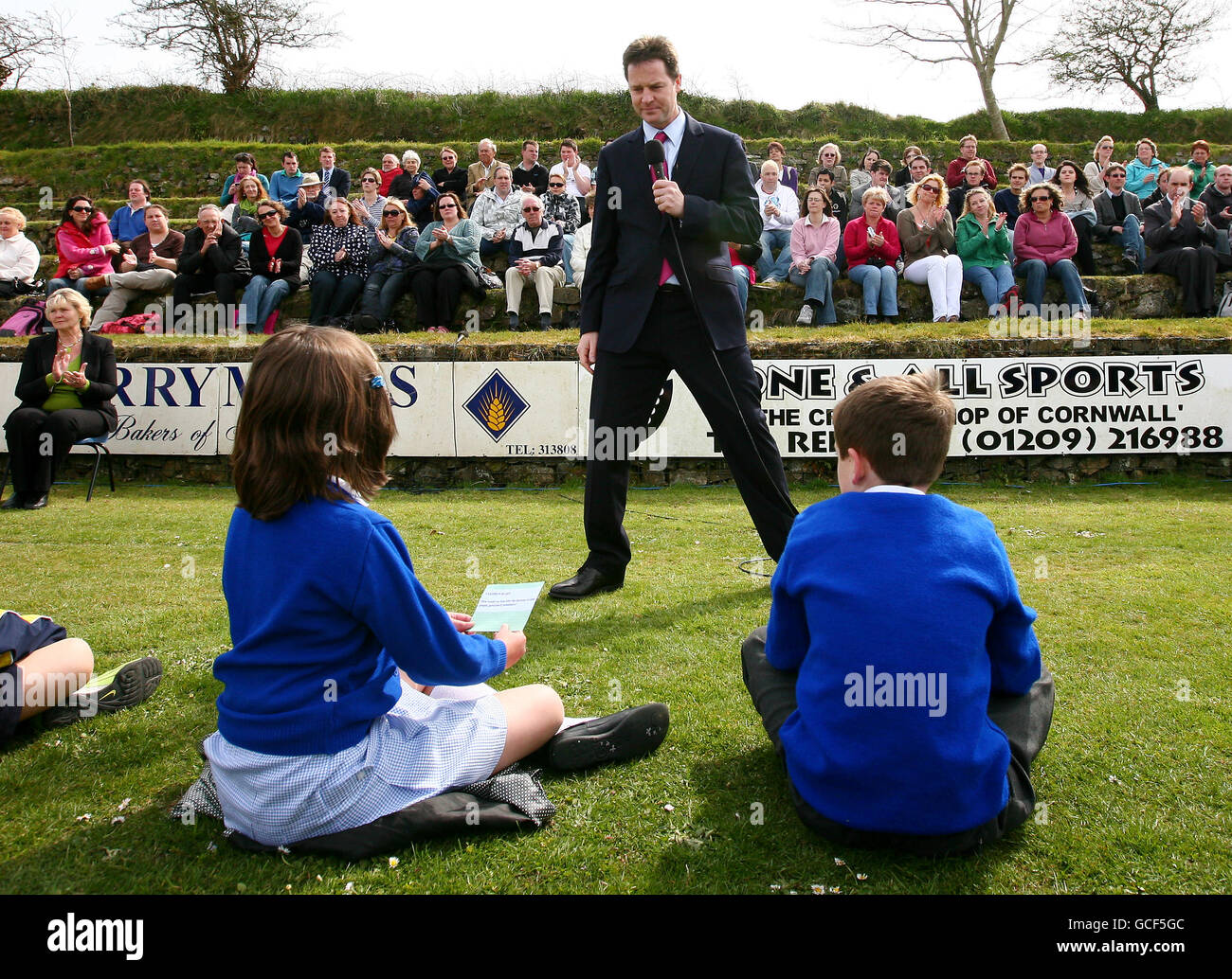 2010 General Election campaign Apr 21st Stock Photo - Alamy