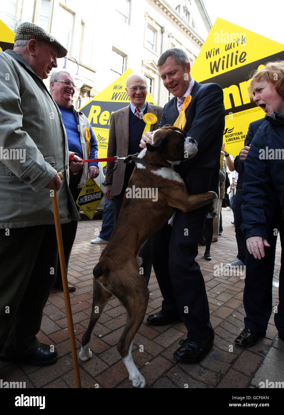 2010 General Election campaign Apr 24th Stock Photo - Alamy