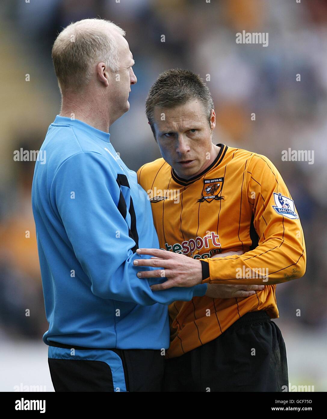 Hull City Temporary Football Management Consultant Iain Dowie (left ...