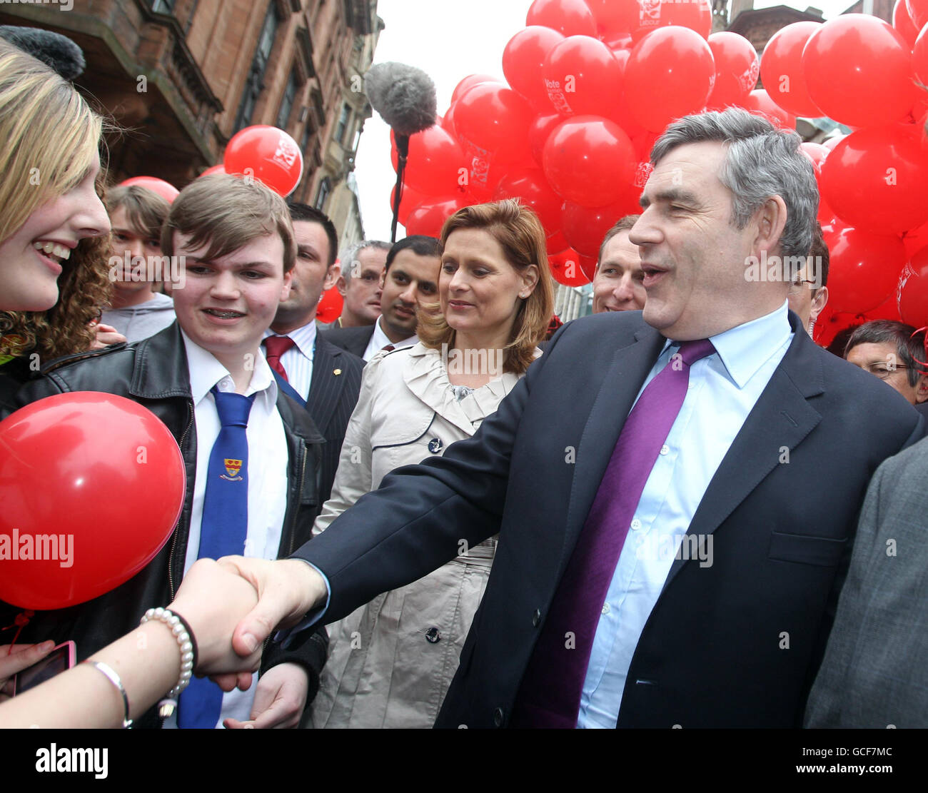 2010 General Election campaign Apr 27th Stock Photo - Alamy
