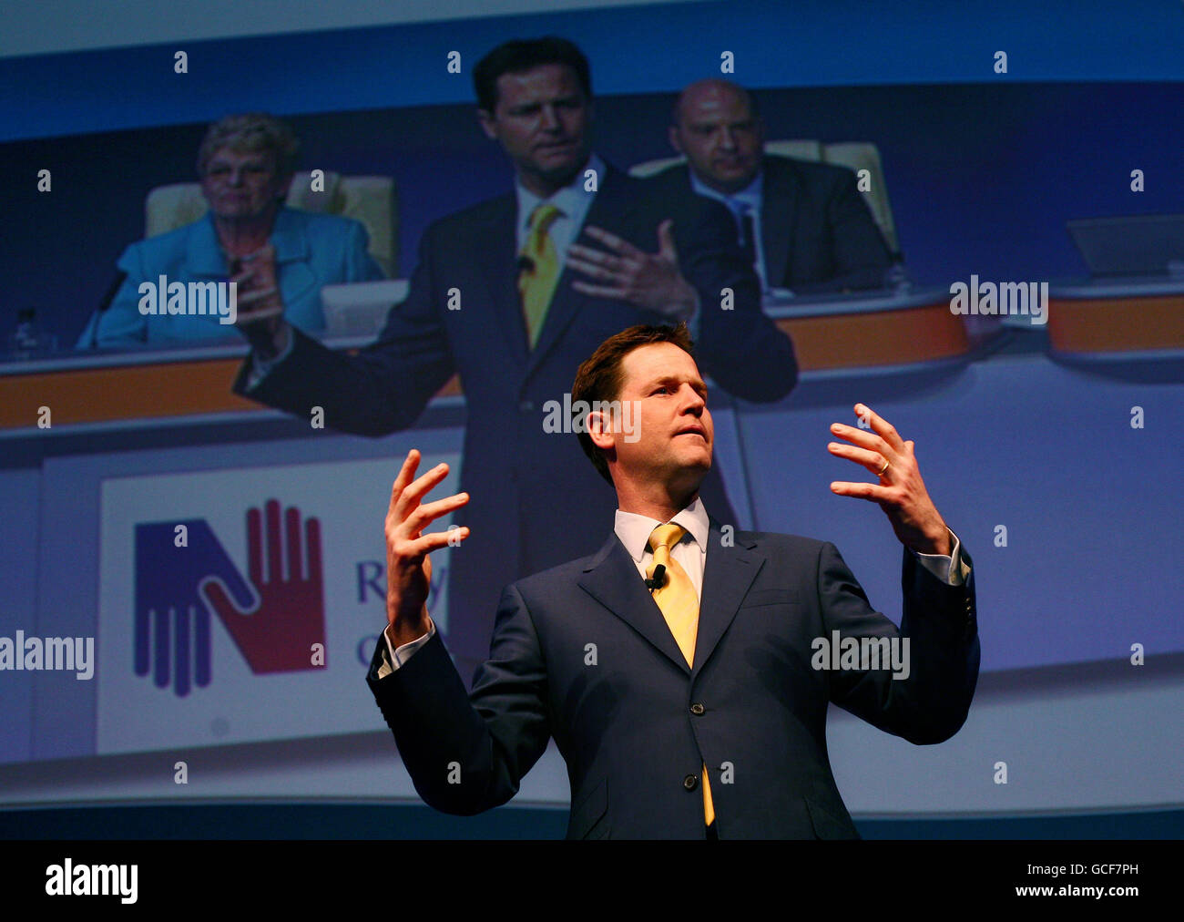 2010 General Election campaign Apr 27th Stock Photo - Alamy