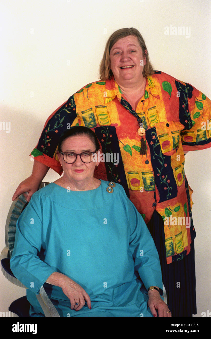 Two fat ladies hi-res stock photography and images - Alamy