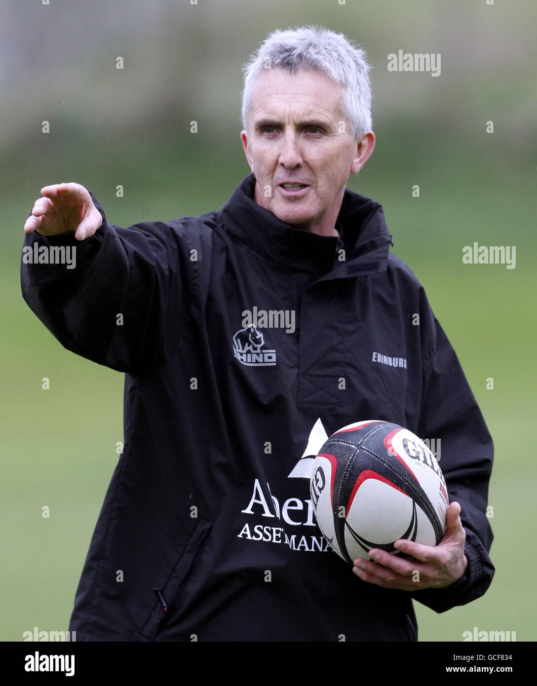 Rugby Union - Rob Moffat Coaching Session - Earlston High School Stock ...