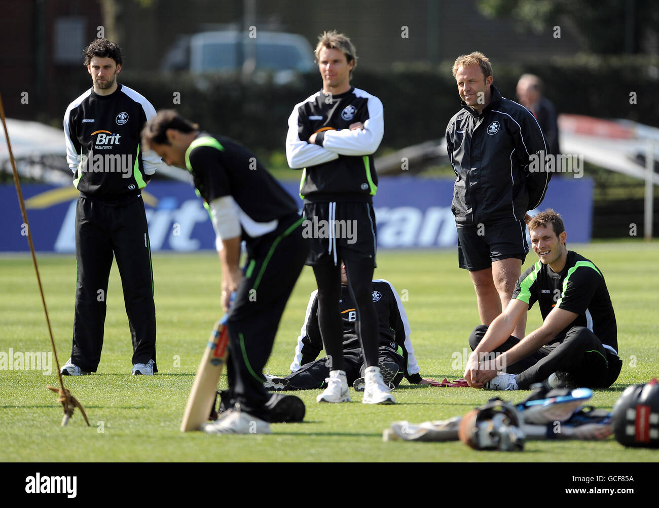 Cricket whitgift warm up hi-res stock photography and images - Alamy