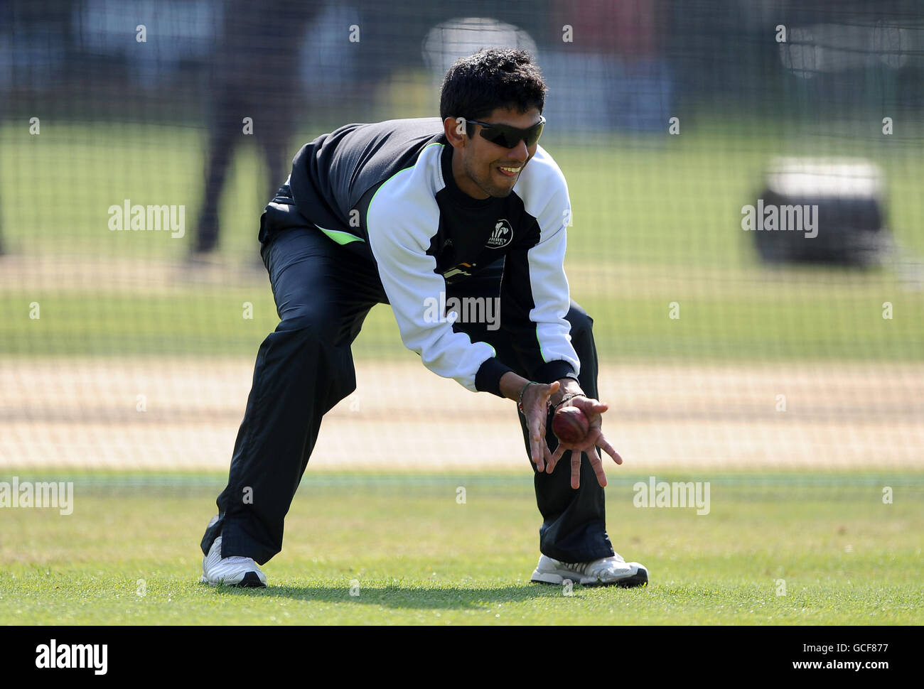 Cricket whitgift warm up hi-res stock photography and images - Alamy