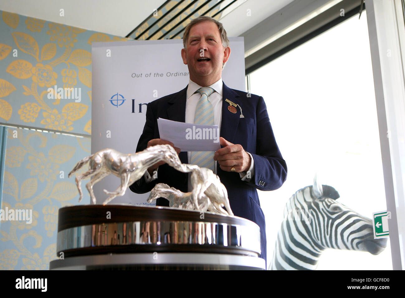 Epsom racecourse chairman anthony cane hi-res stock photography and ...