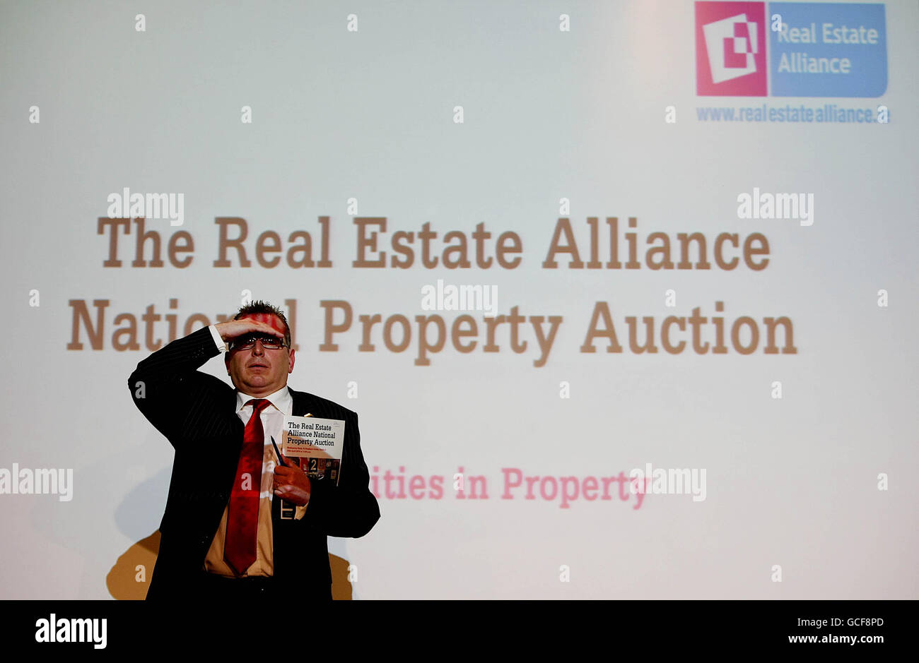 First National Property auction Ireland Stock Photo - Alamy