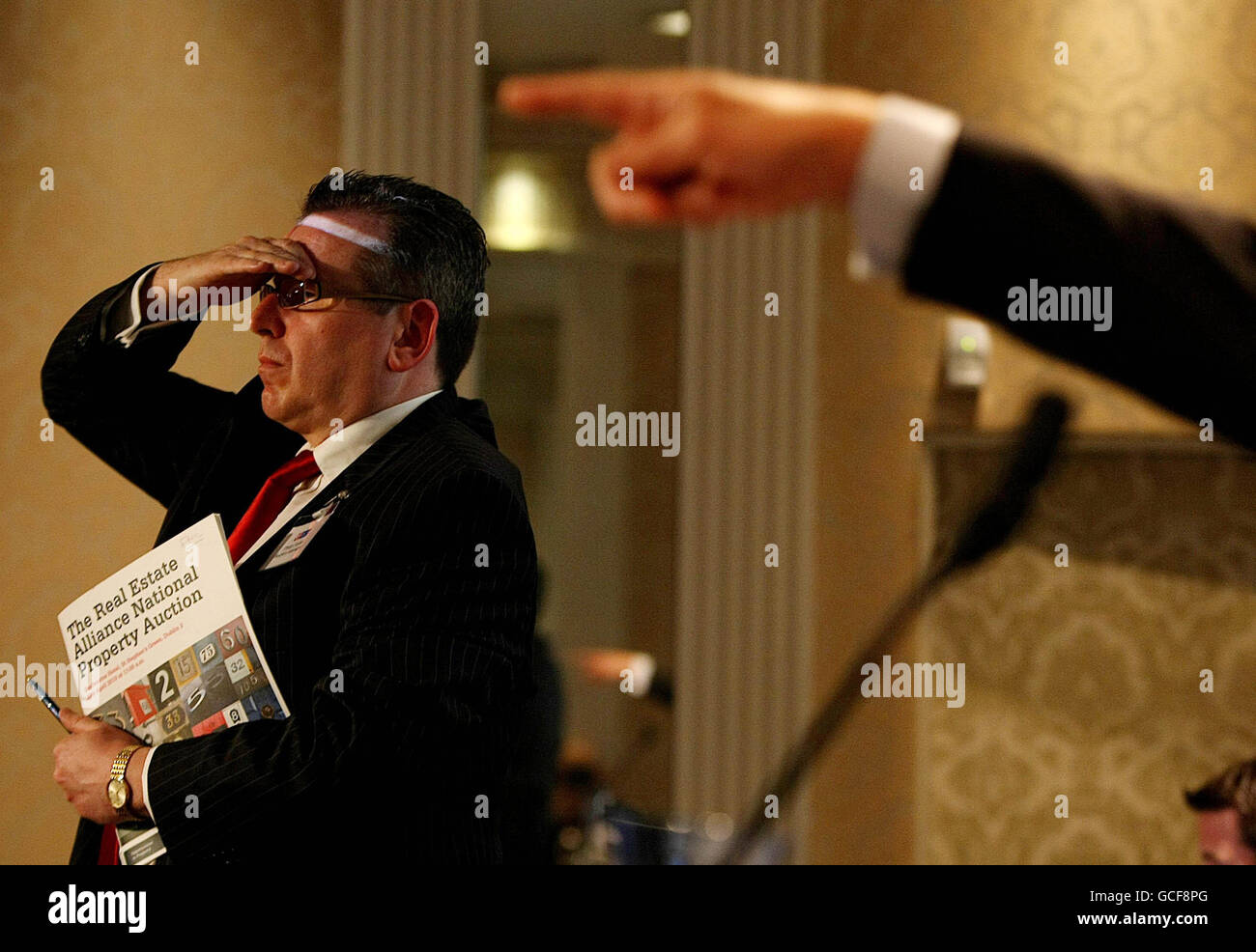 First National Property auction Ireland Stock Photo - Alamy