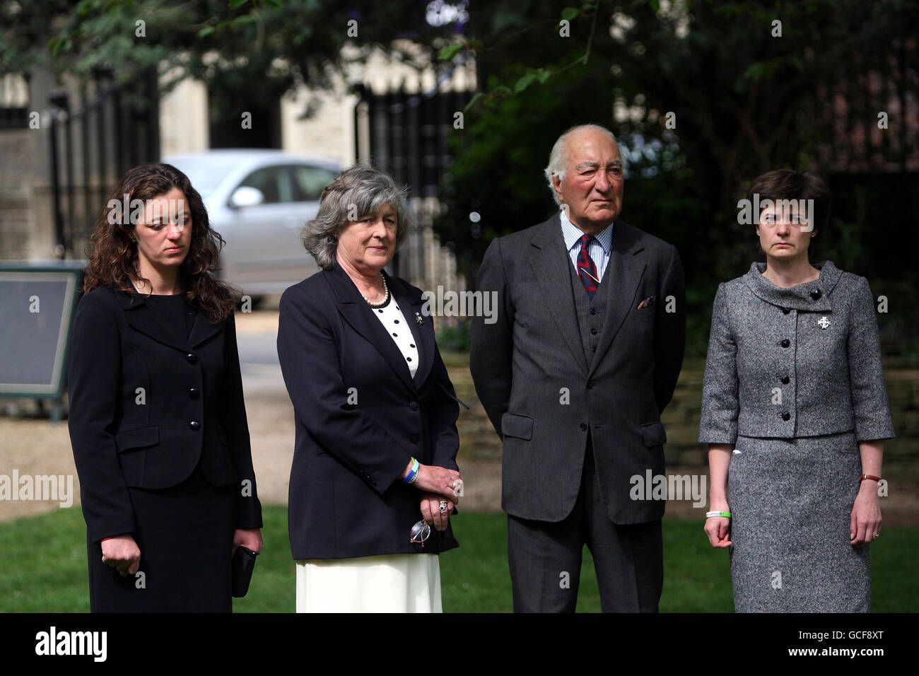 Sally Thornloe (right), wife of Lt Col Rupert Thornloe with Rupert's ...