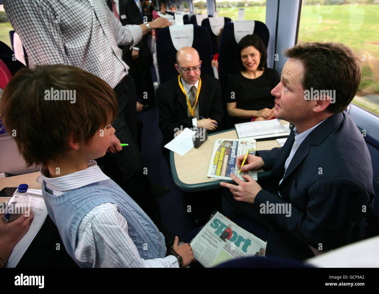 2010 General Election campaign May 1st Stock Photo - Alamy