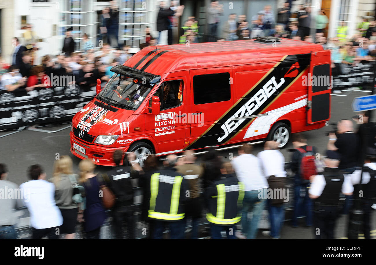 Gumball 3000 Rally 2010 - London Stock Photo - Alamy
