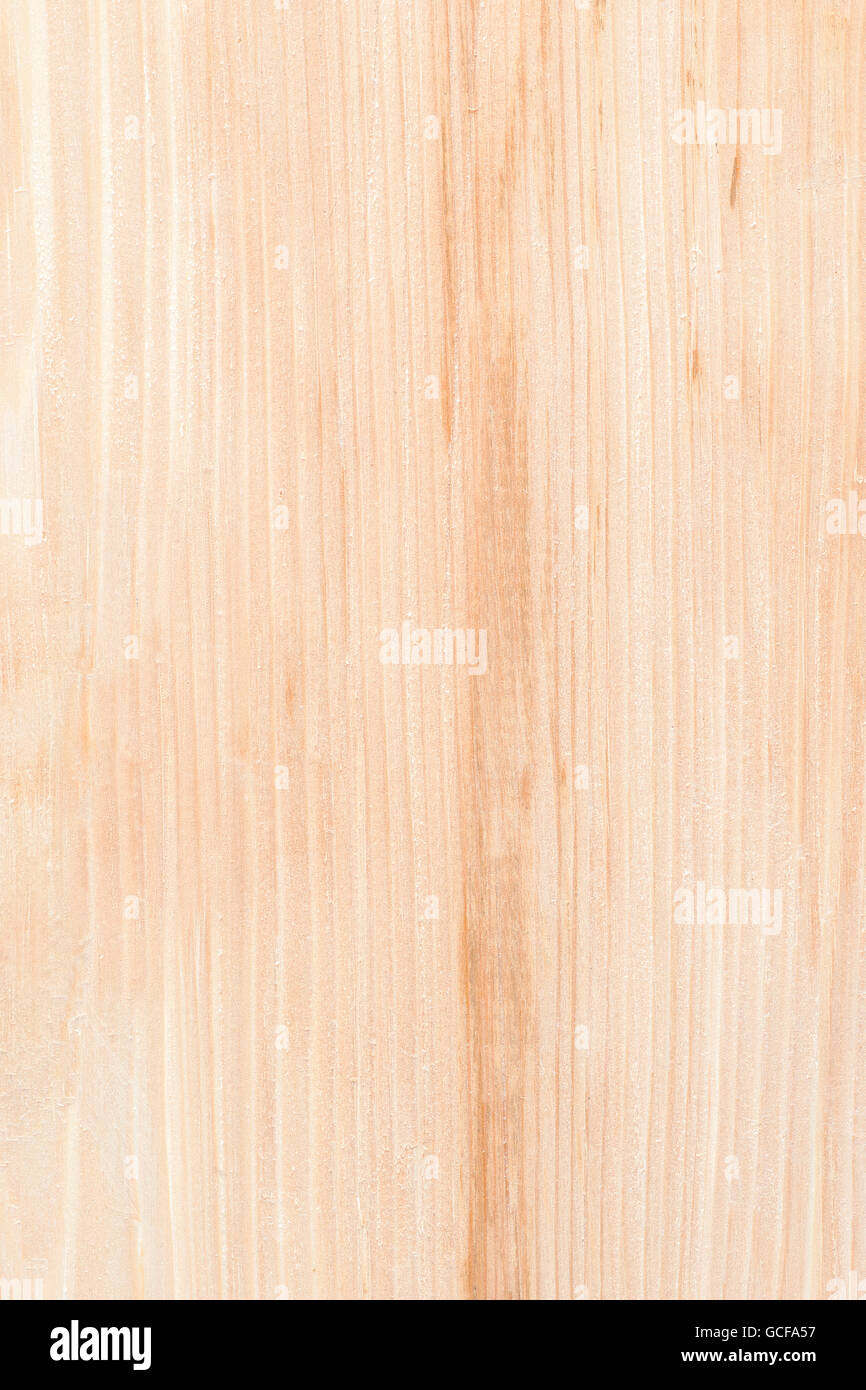 New clear natural planed wooden board surface for texture or background ...