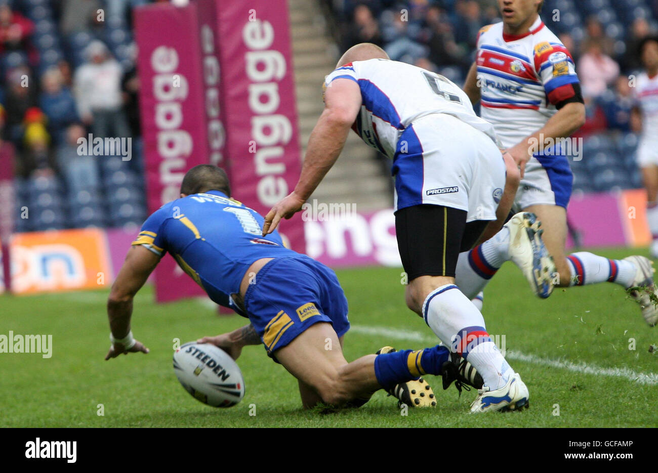 Rugby league magic weekend day one murrayfield hi-res stock photography ...