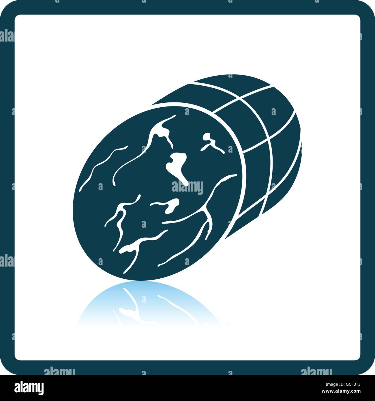 Reflection of leg Stock Vector Images - Alamy