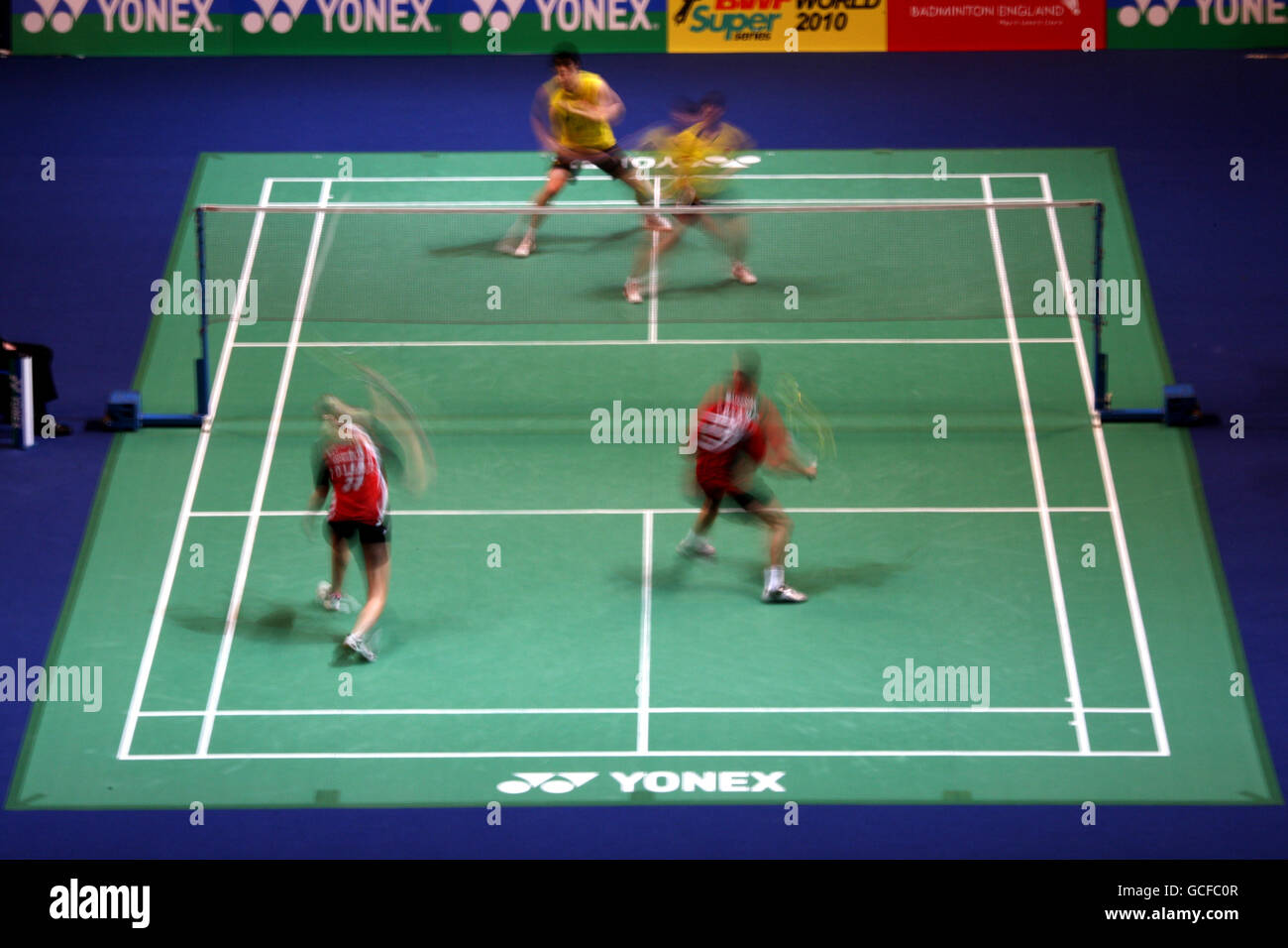 All england open badminton championships day 3 birmingham hi-res stock ...