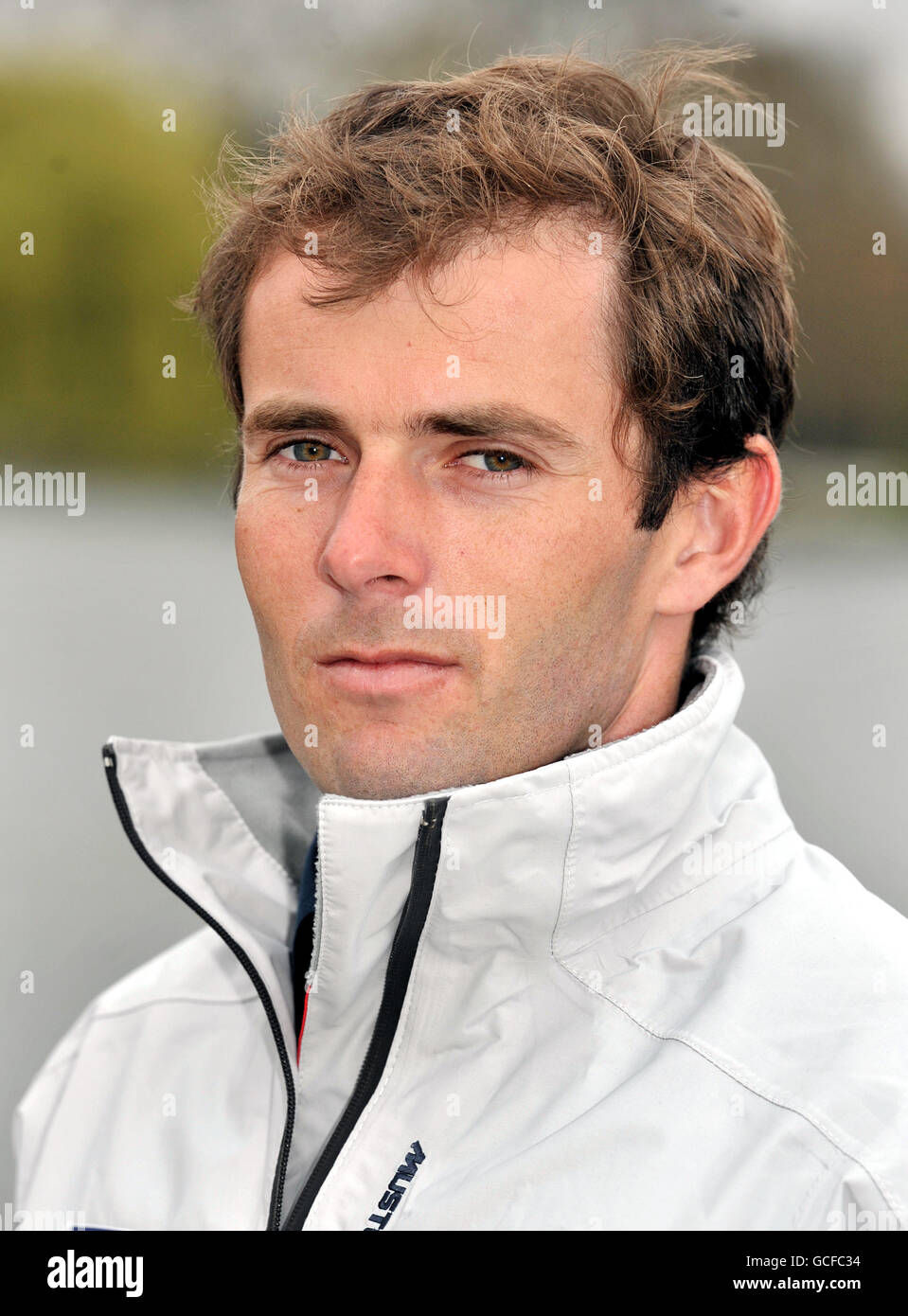 Nick Dempsey at the Serpentine Lake in Hyde Park central London, where ...