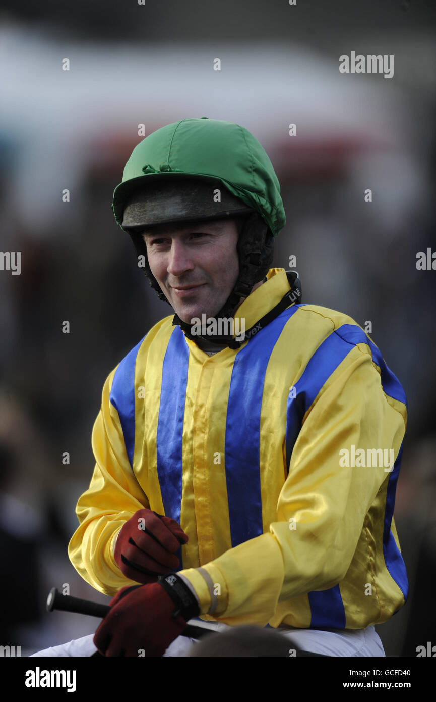 Jockey David Casey after victory on Polmar in the Irish Daily Mirror ...