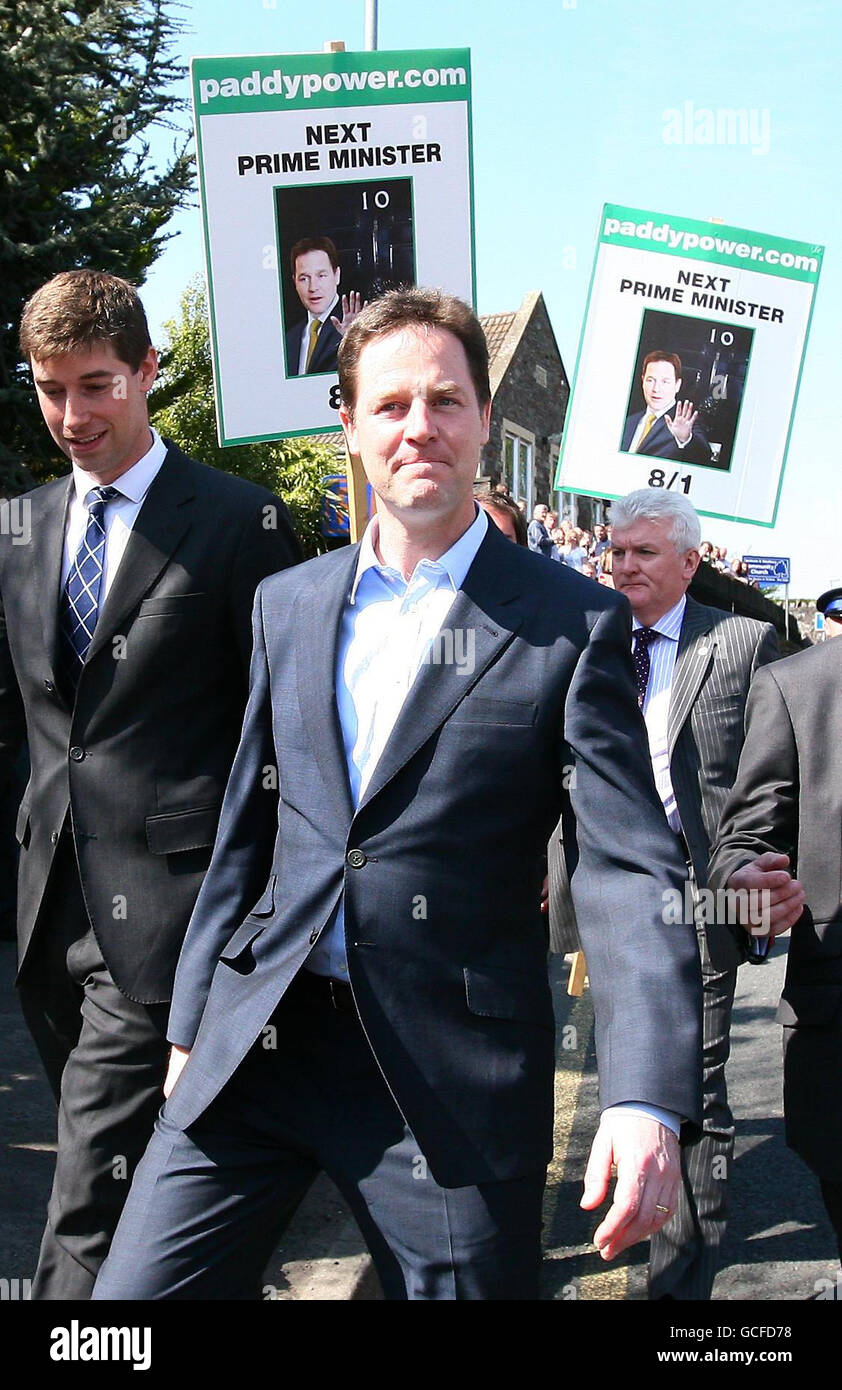 2010 General Election campaign Apr 22nd Stock Photo - Alamy
