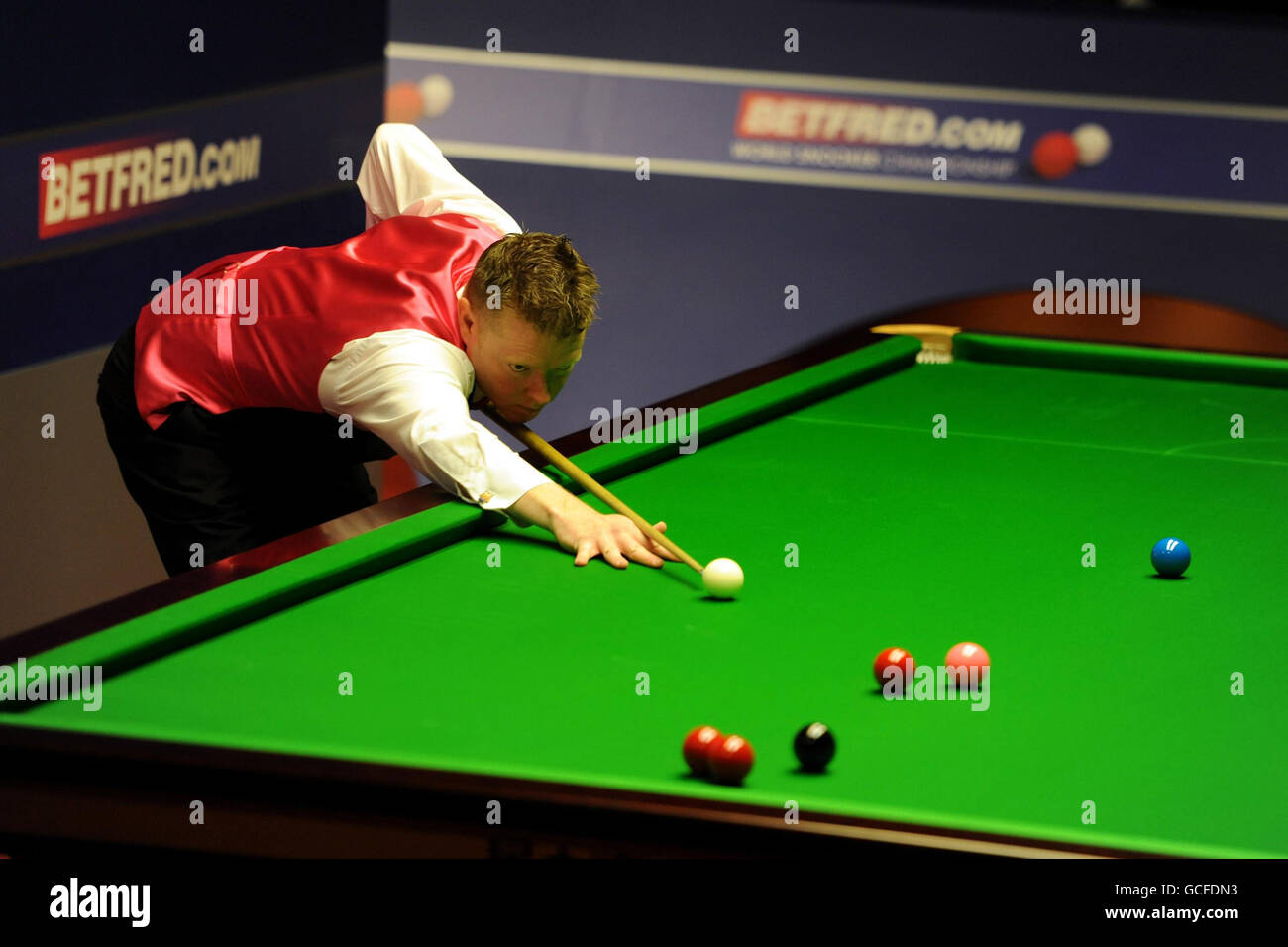 Northern Ireland's Gerard Greene in action against England's Shaun ...