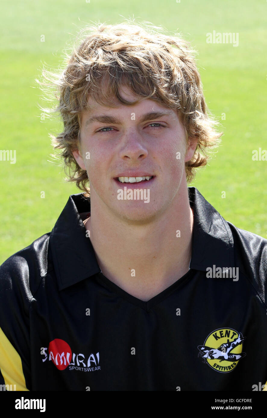 Cricket kent photocall st lawrence ground hi-res stock photography and ...