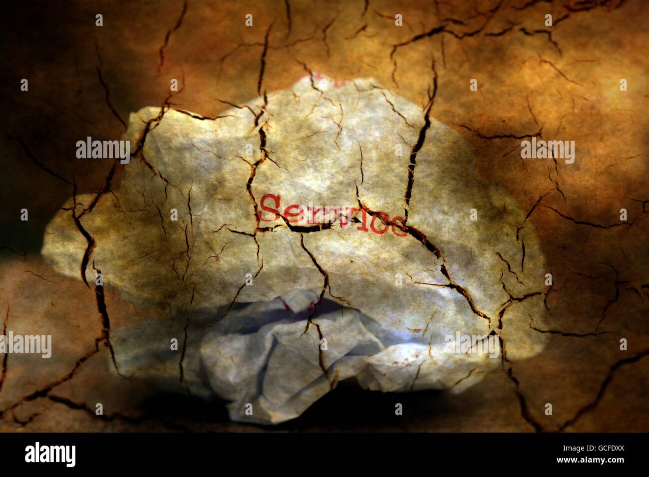 Broken service grunge concept Stock Photo - Alamy