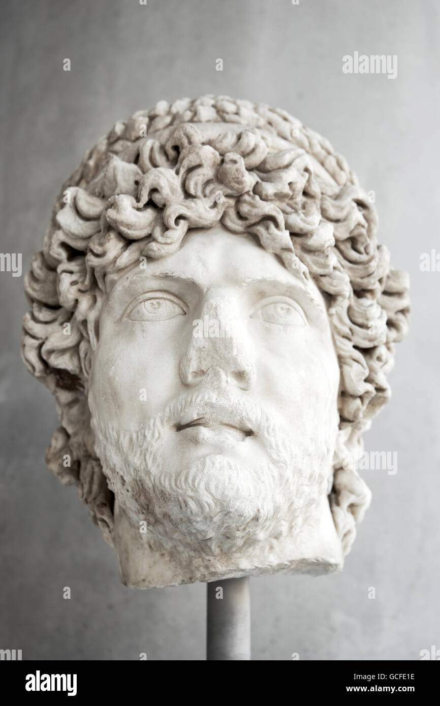 Portrait of a priest, in ancient Greece Stock Photo - Alamy
