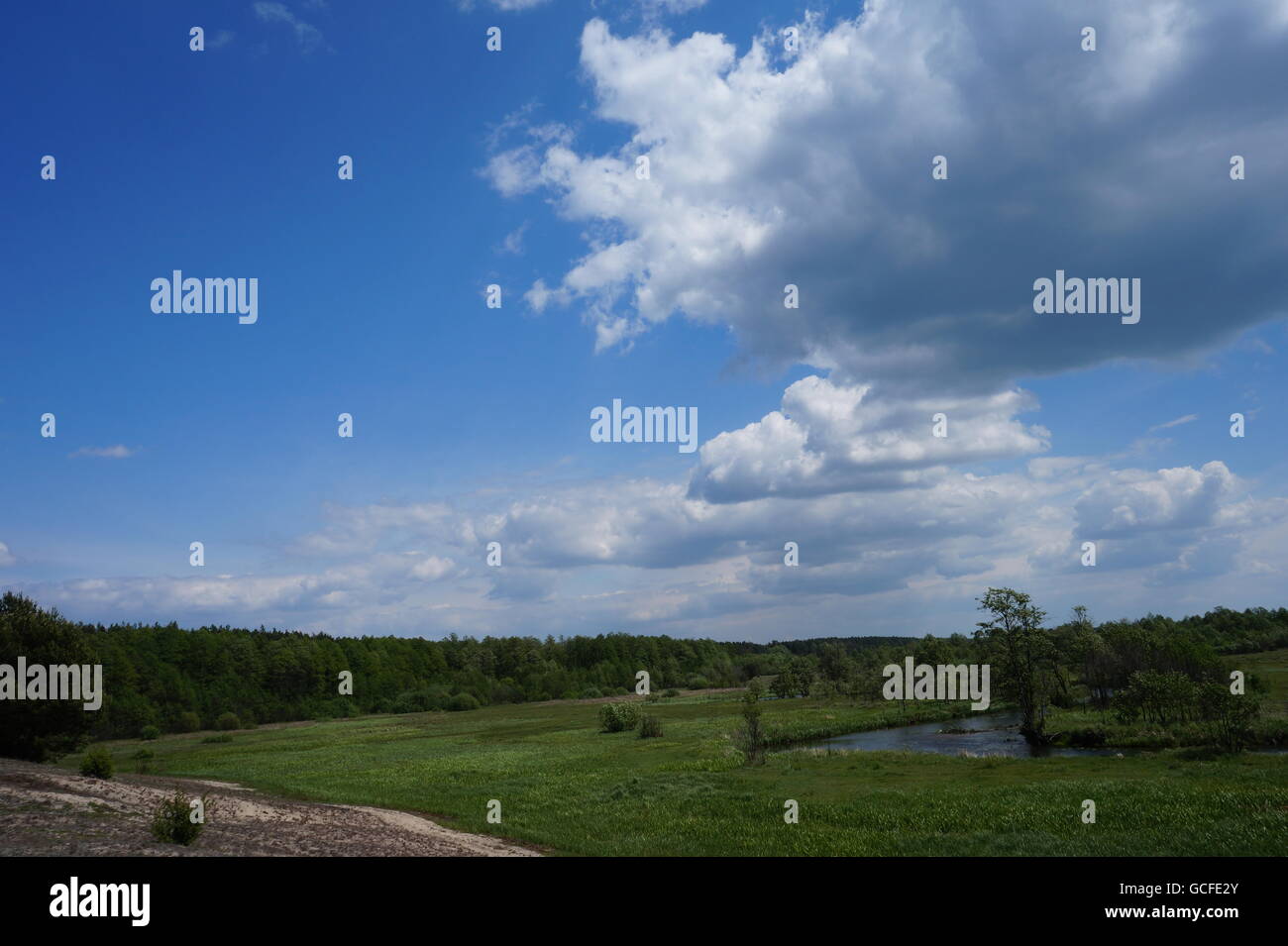 river bank landscape Stock Photo - Alamy
