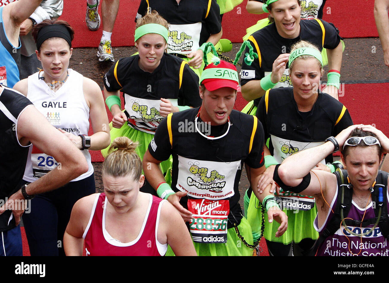 Princess beatrice and sam branson 2010 virgin london marathon london hi ...