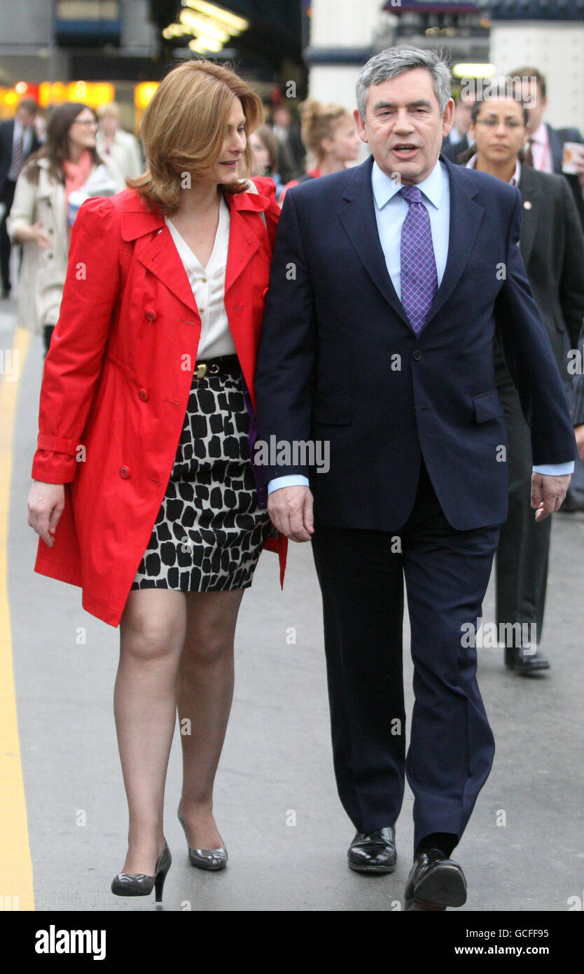 2010 General Election campaign Apr 26th Stock Photo - Alamy