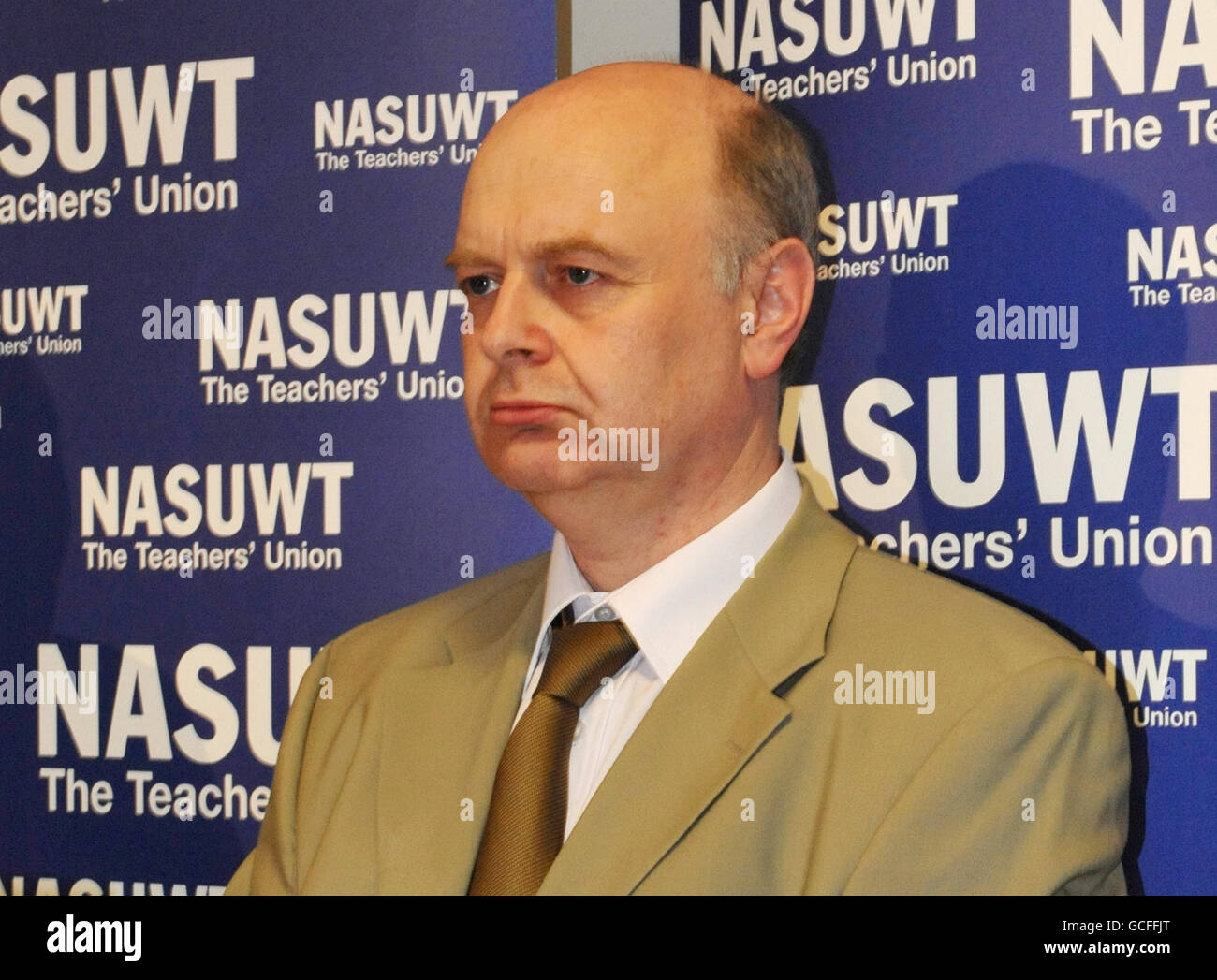 Peter Harvey, 50, attends a press conference at City Gate East ...
