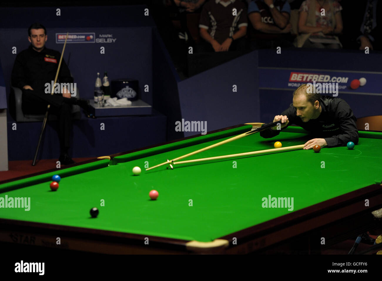 Scotlands graeme dott table betfred com world snooker championships ...