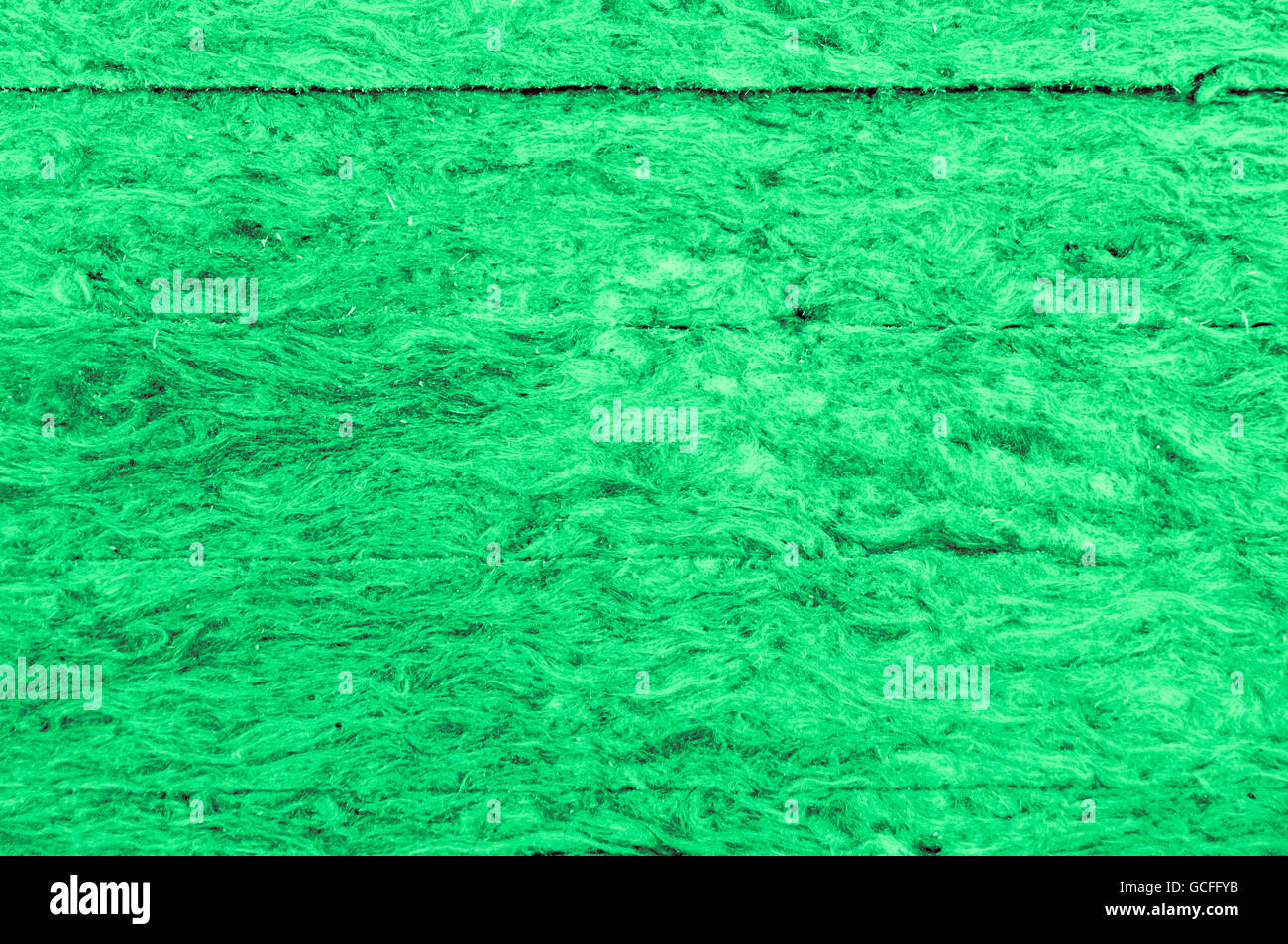 mint green grayish light greenish glass padding, glass wool close-up ...