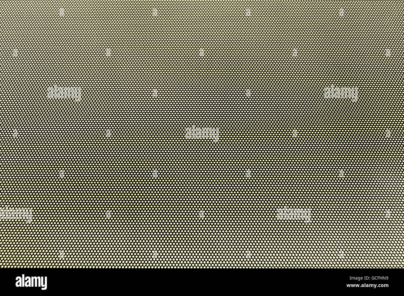 dot mask in front of grayish overcast sky psychedelic effect and yellow ...