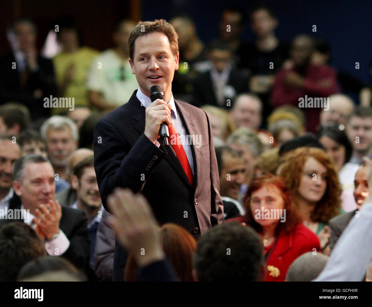 2010 General Election campaign May 4th Stock Photo - Alamy