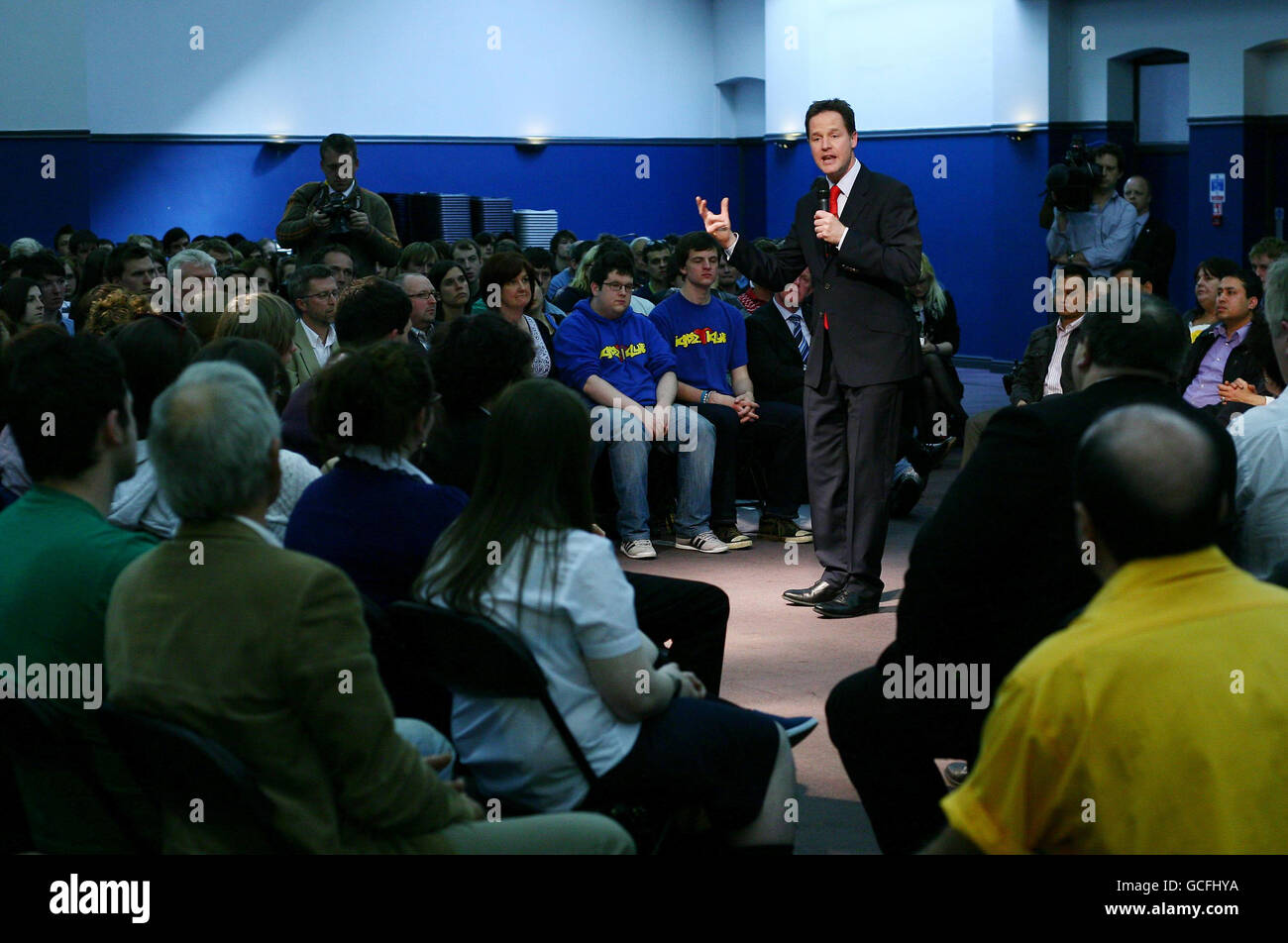 2010 General Election campaign May 4th Stock Photo - Alamy