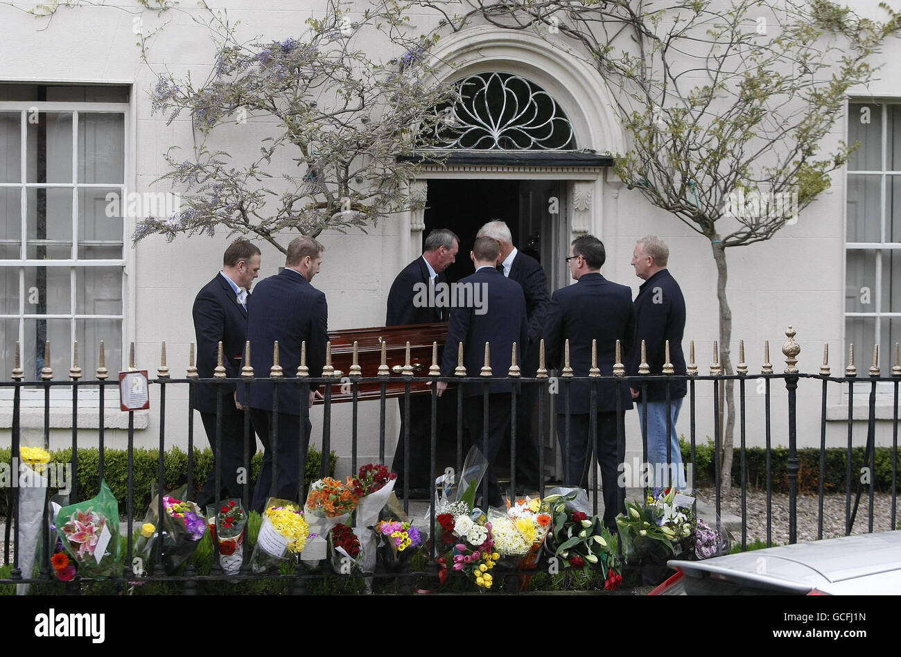 Gerry Ryan death Stock Photo - Alamy