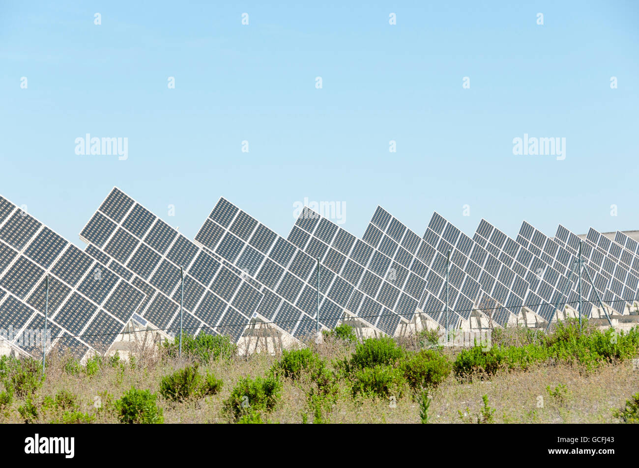 Solar Panels - Spain Stock Photo - Alamy